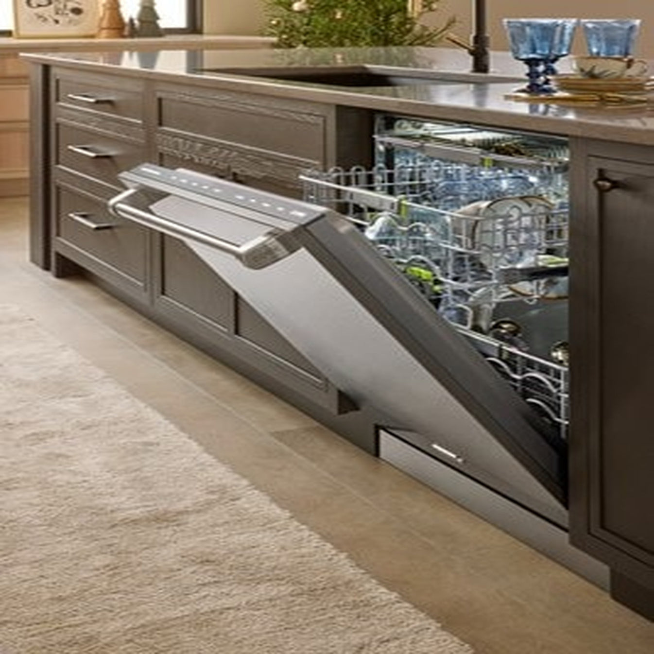 Cove DW2451WS/ADA 24" Panel-Ready ADA Dishwasher with water softener ...